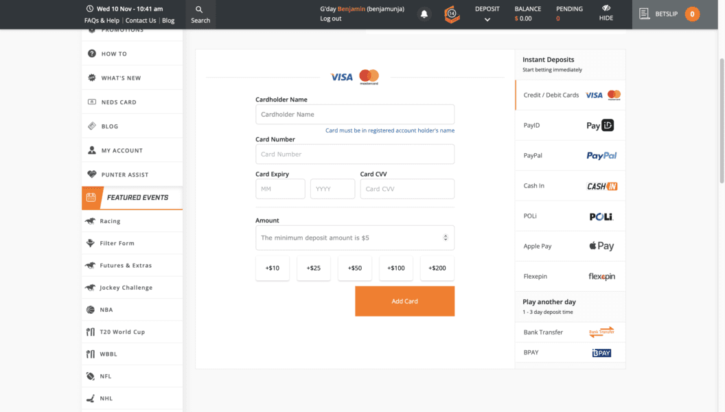 Neds Review - Betting App & Tools Tested - October 2024