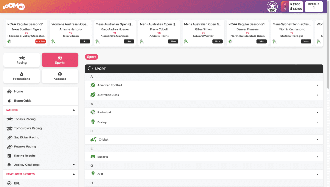 BoomBet Promo Code and Review - October 2024 - Use: KRUZEY