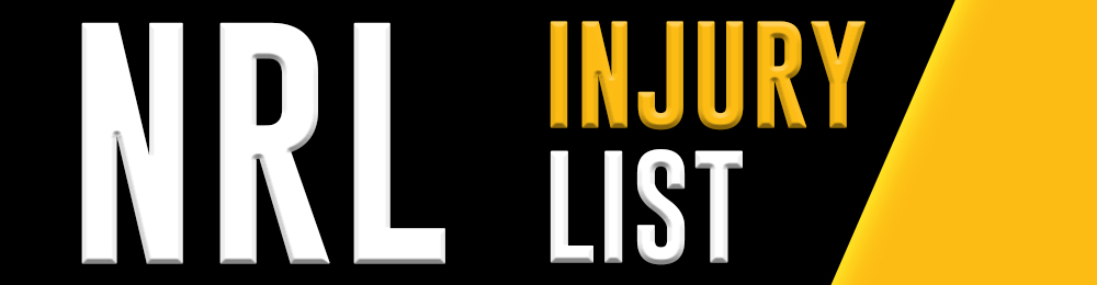 NRL Injury List | NRL Team Injuries for the 2023 Season - KRUZEY
