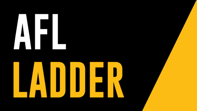 AFL Ladder - Games, Points & Percentages | KRUZEY