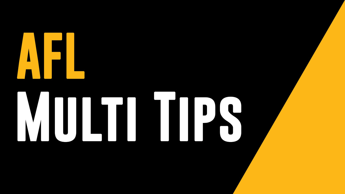 AFL Same Game Multi Tips | All AFL Multi Tips - KRUZEY